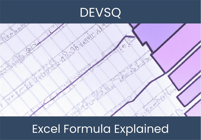 Devsq: Fórmula de Excel explicada – DashboardsEXCEL.com