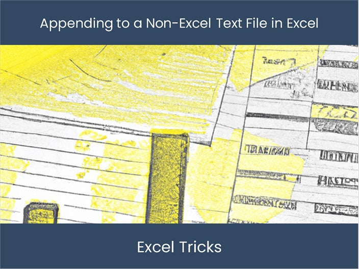 Append to Text File in Excel - Boost Efficiency! – excel-dashboards.com