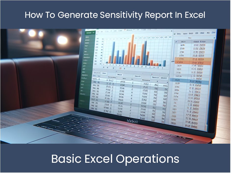 Excel Tutorial: How To Generate Sensitivity Report In Excel – DashboardsEXCEL.com