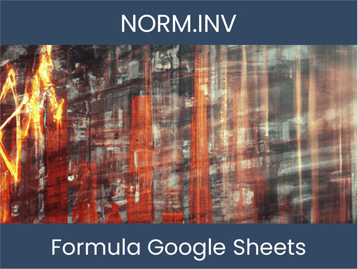 Mastering NORM.INV: Ace the Google Sheets Formula! – DashboardsEXCEL.com