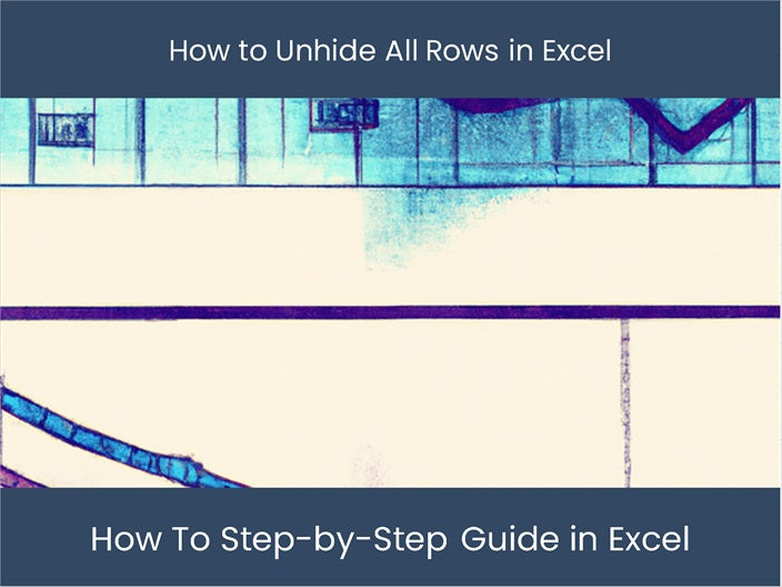 Unhide All Rows in Excel: Step-by-Step Guide – DashboardsEXCEL.com
