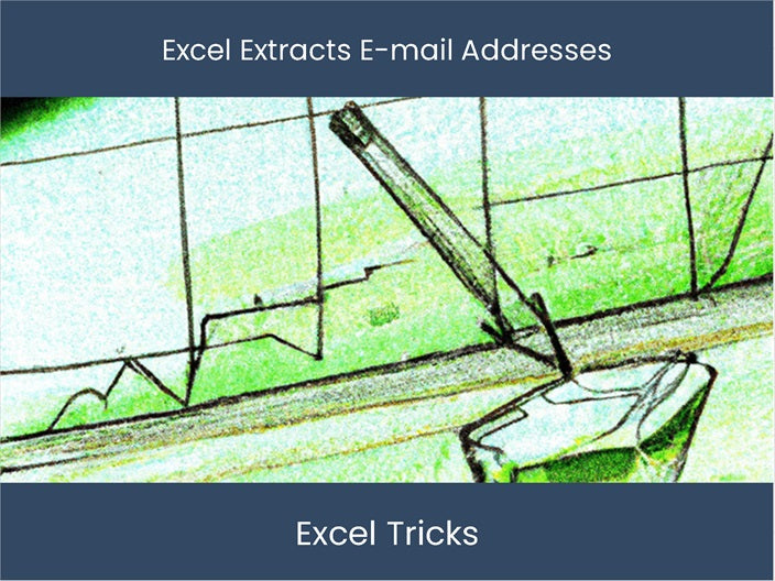 Extract Email Addresses from Hyperlinks in Excel - Easy Method – excel-dashboards.com