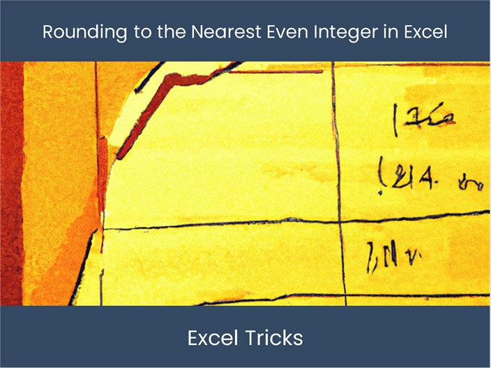 Rounding To Nearest Even Integers In Excel Guide Excel