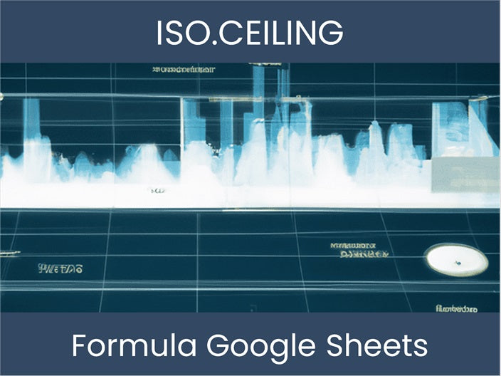 ISO.cebe: Conozca su fórmula de Google Sheets – excel-dashboards.com
