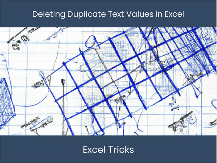 Remove Duplicate Text In Excel And Optimize Data Quality Excel