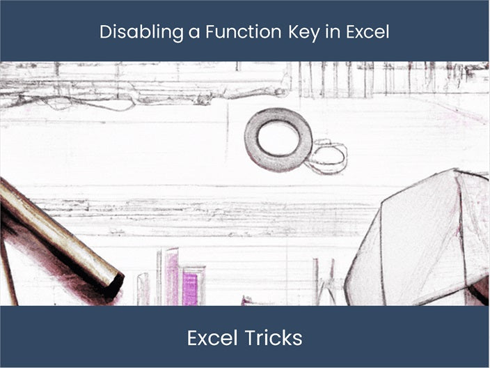 Disable Function Key in Excel - Step by step solution – DashboardsEXCEL.com