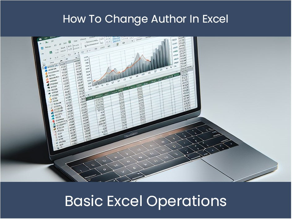 Excel Tutorial: Wie man den Autor in Excel wechselt – DashboardsEXCEL.com