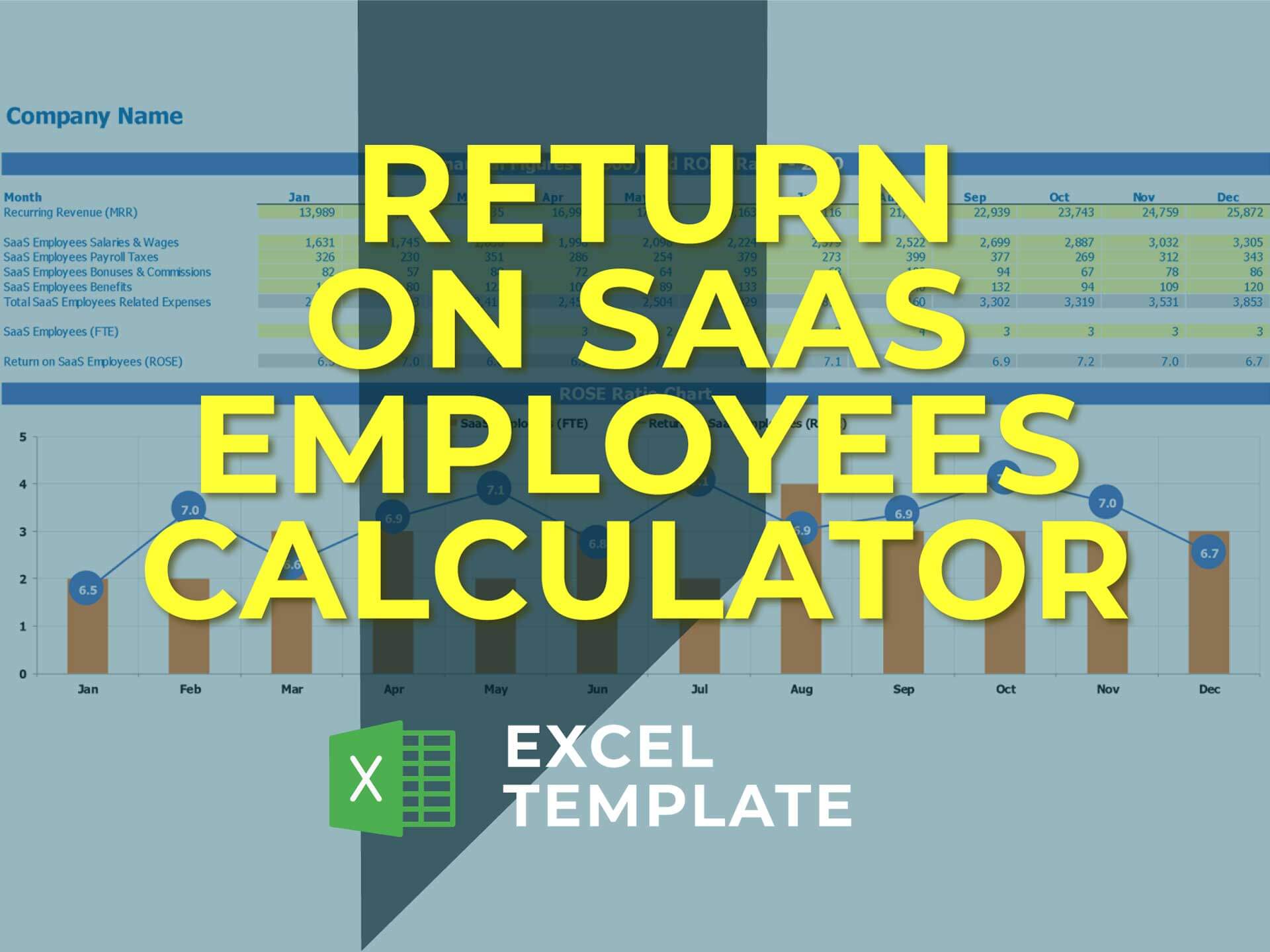 SaaS Employee Ratio Calculator Excel Template Instant ROI Excel SaaS Employee Ratio Calculator Excel Template Instant ROI Excel
