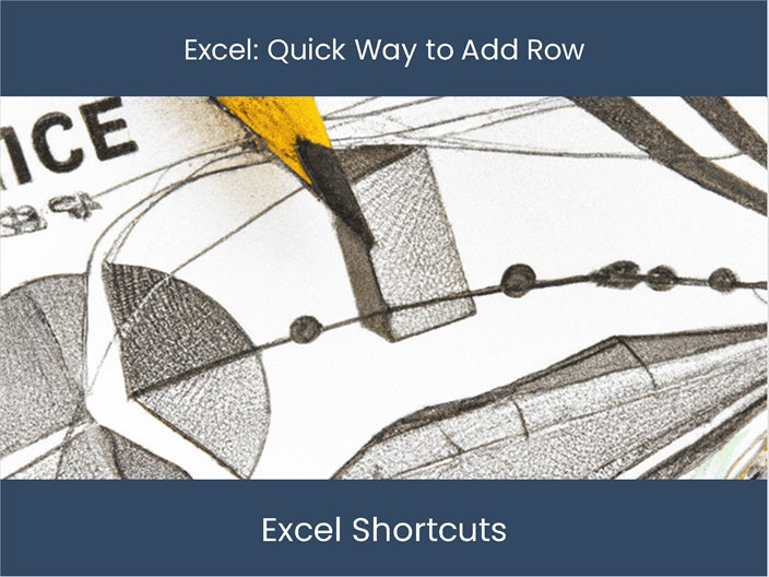 Add a Row in Excel: Quick & Easy Shortcut – excel-dashboards.com