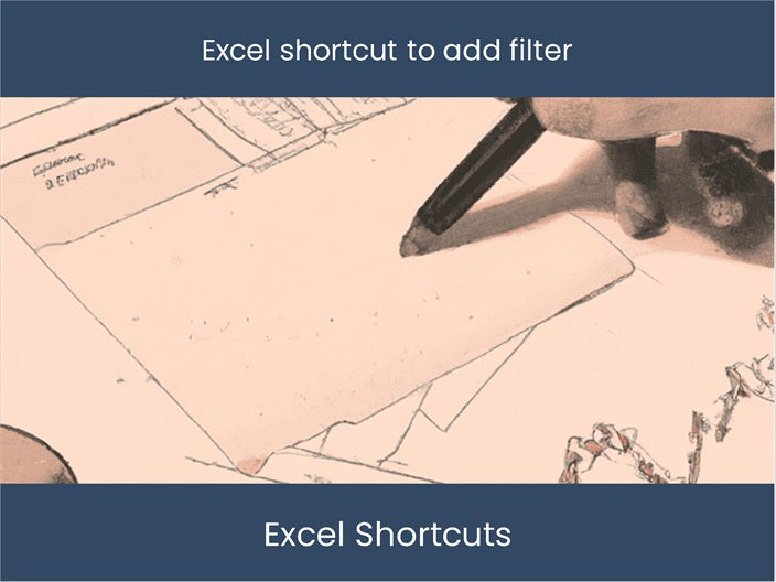 Excel Shortcut To Add Filter Easily Filter Excel Data