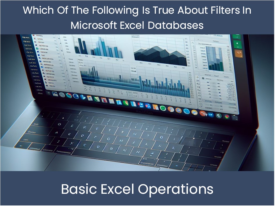 Excel Tutorial: Which Of The Following Is True About Filters In Micros ...