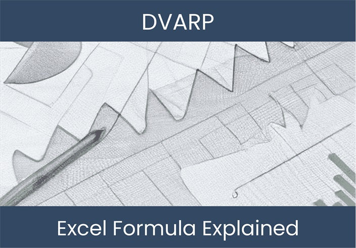 DVARP: Excel Formula - Formula Explained in-depth – DashboardsEXCEL.com