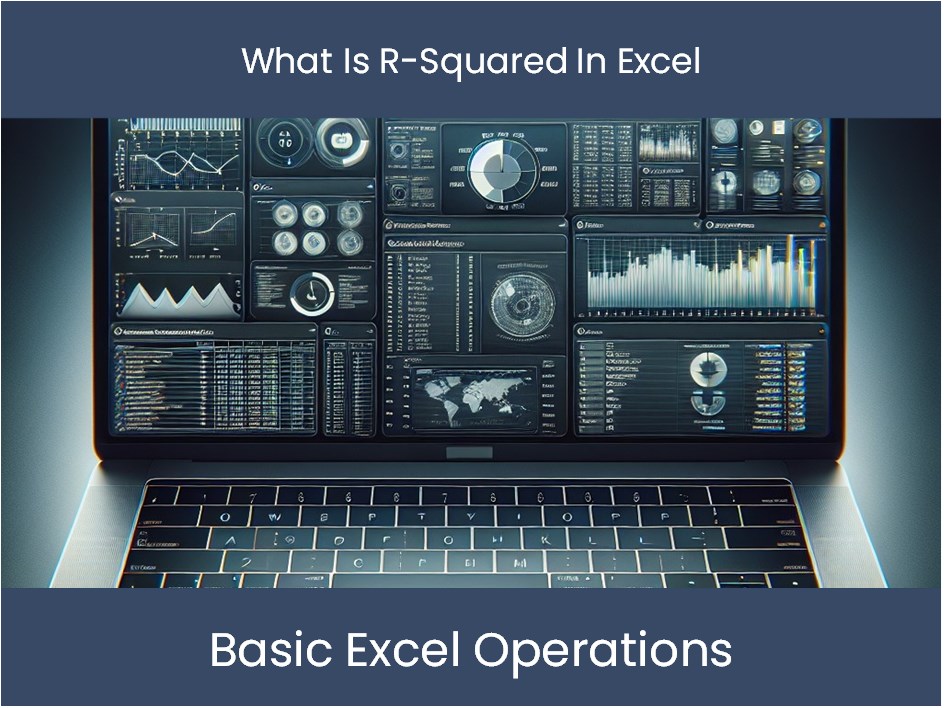 Excel Tutorial What Is R Squared In Excel Excel
