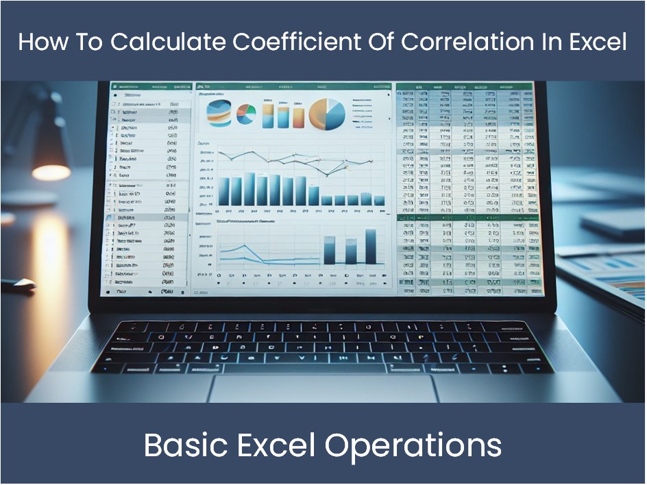 Tutoriel Excel: comment calculer le coefficient de corrélation dans Ex – DashboardsEXCEL.com