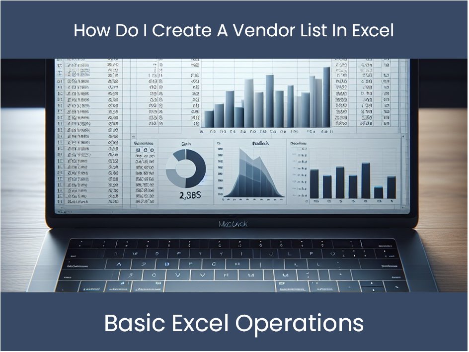 Excel Tutorial: How Do I Create A Vendor List In Excel ...