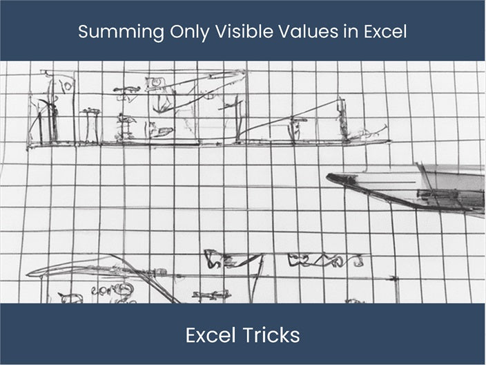 Supercharge your Excel sums: calculate visible values! – excel ... Supercharge your Excel sums: calculate visible values! – excel ...