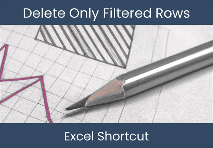 Delete Filtered Rows in Excel: Shortcut – DashboardsEXCEL.com