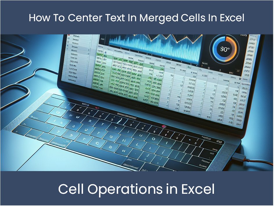 Excel Tutorial How To Center Text In Merged Cells In Excel