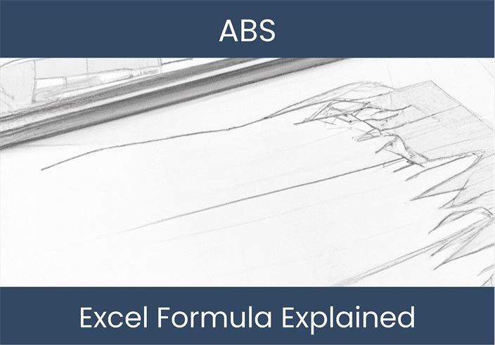 ABS: Formule Excel expliquée | Conseils Excel faciles – DashboardsEXCEL.com