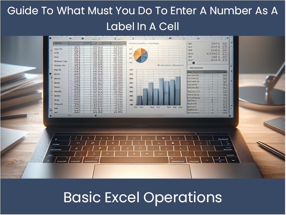 Guide To What Must You Do To Enter A Number As A Label In A Cell ...