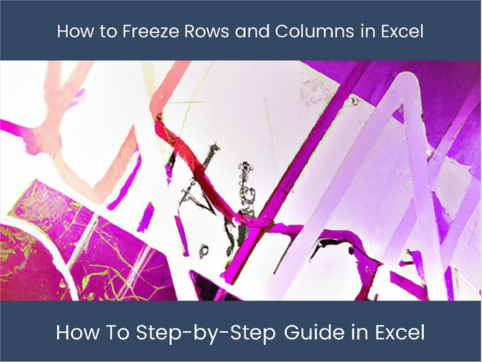 Freeze Rows And Columns In Excel Step By Step Guide