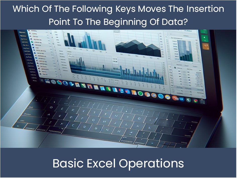 Guide à laquelle des clés suivantes déplace le point d'insertion au dé ...