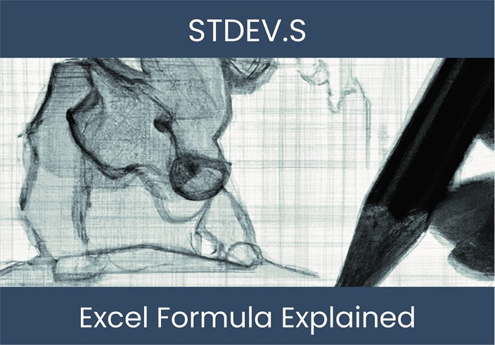 STDEV.S Excel : Formula Explained – DashboardsEXCEL.com