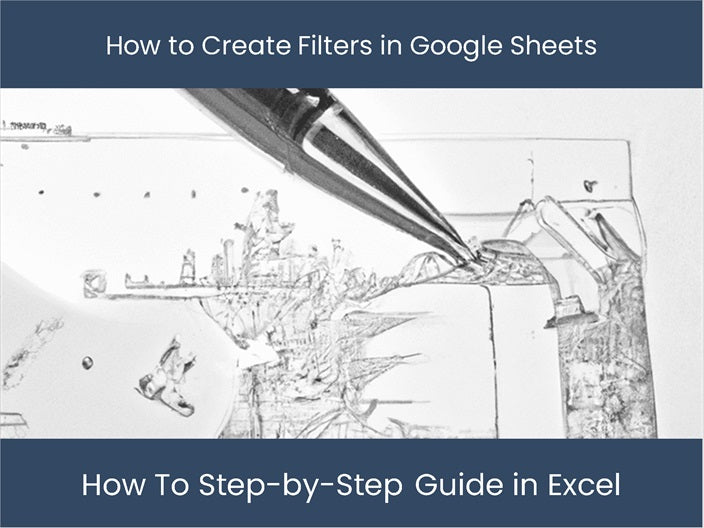 Create Filters in Google Sheets easily & efficiently – DashboardsEXCEL.com
