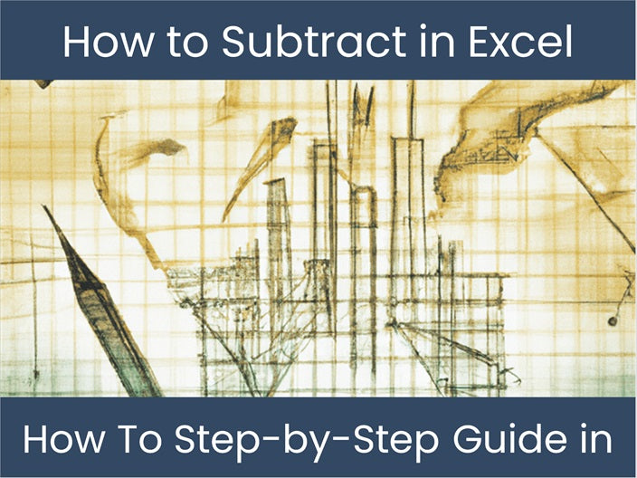 Effortlessly Subtract in Excel with Our Step-by-Step Guide! – DashboardsEXCEL.com