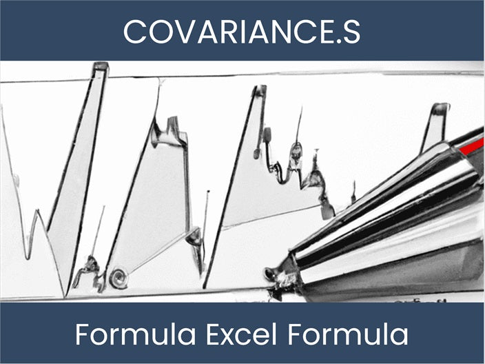 Kovarians Master Excel.S: Panduan yang Terungkap! – excel-dashboards.com