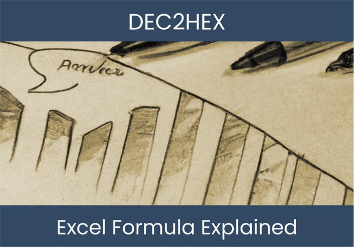 DEC2HEX Excel Formula | Convert Decimal to Hex | Explained ...