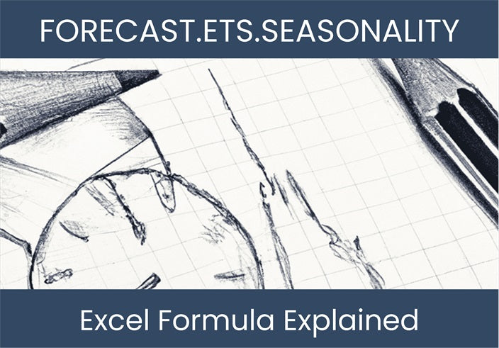 Aprender Forecast.ets. Fórmula de estacionalidad con Excel – excel ...