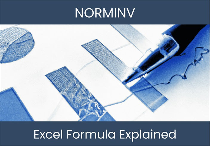 Fórmula de Norminv Excel: explicada y descargable – DashboardsEXCEL.com