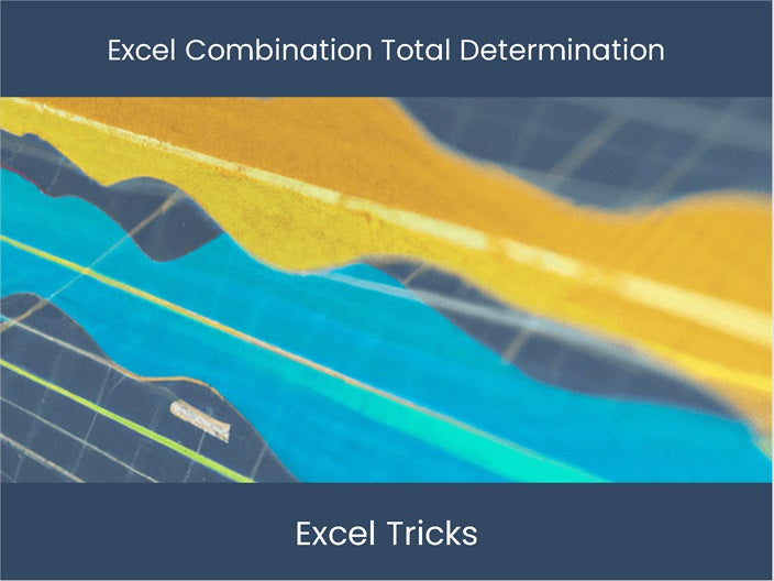 Excel Discover Winning Combinations For Totals Excel 