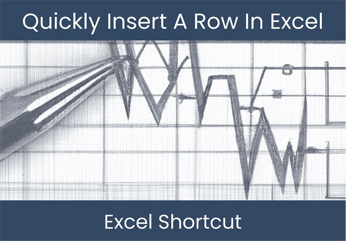 Excel: insérez rapidement les lignes avec les raccourcis clavier ...