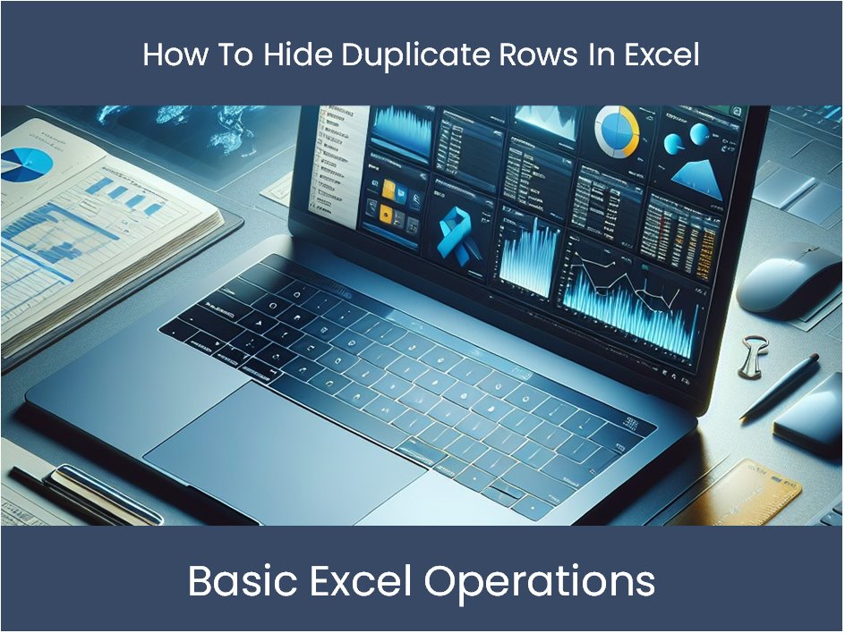 Excel Tutorial How To Hide Duplicate Rows In Excel