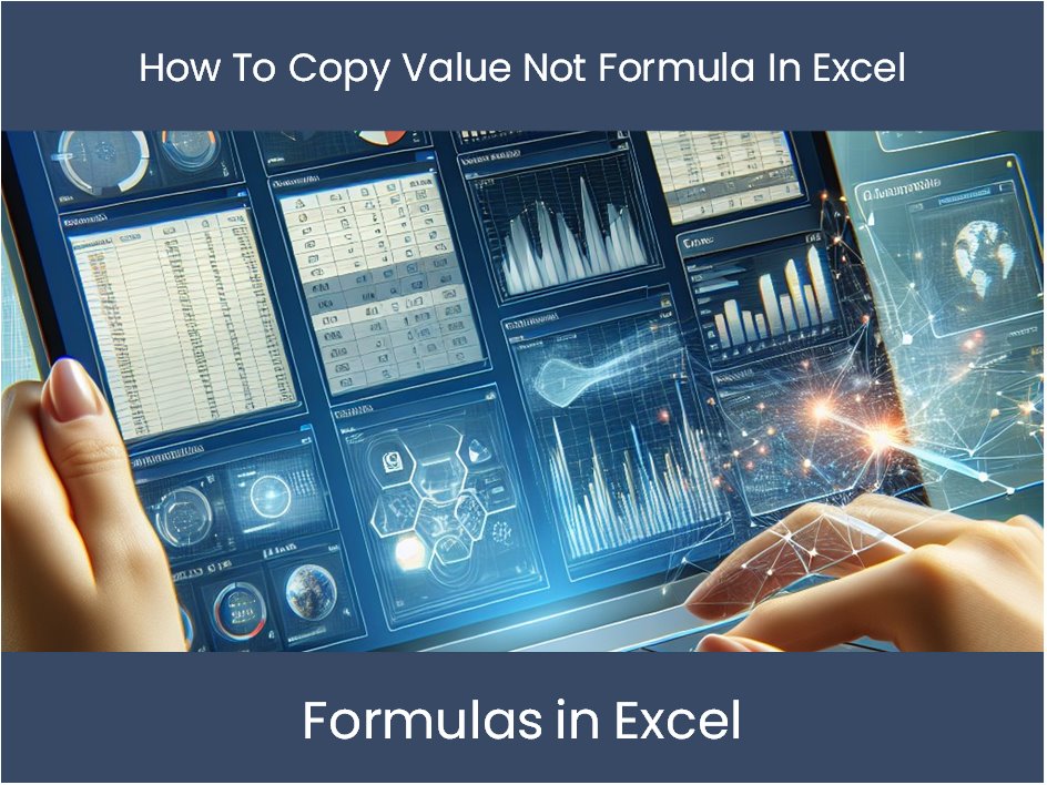 Tutoriel Excel: comment copier la valeur et non la formule dans Excel ...