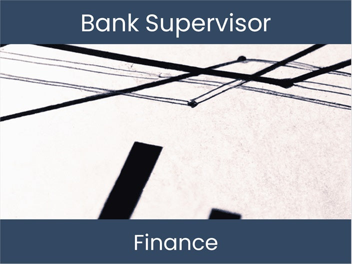 Roles financieros simplificados para los supervisores bancarios ...