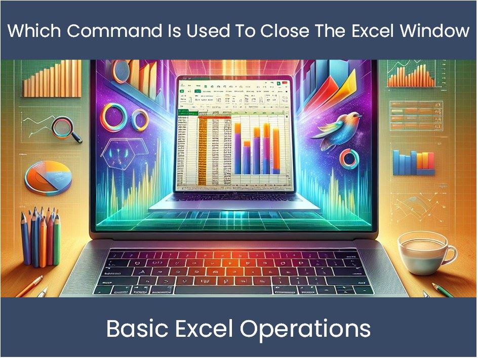 Tutorial do Excel: Qual comando é usado para fechar a janela do Excel ...