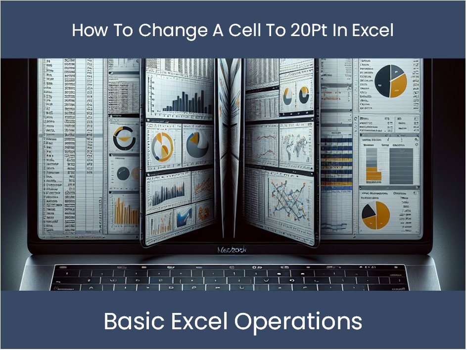 Excel Tutorial: How To Change A Cell To 20Pt In Excel – DashboardsEXCEL.com