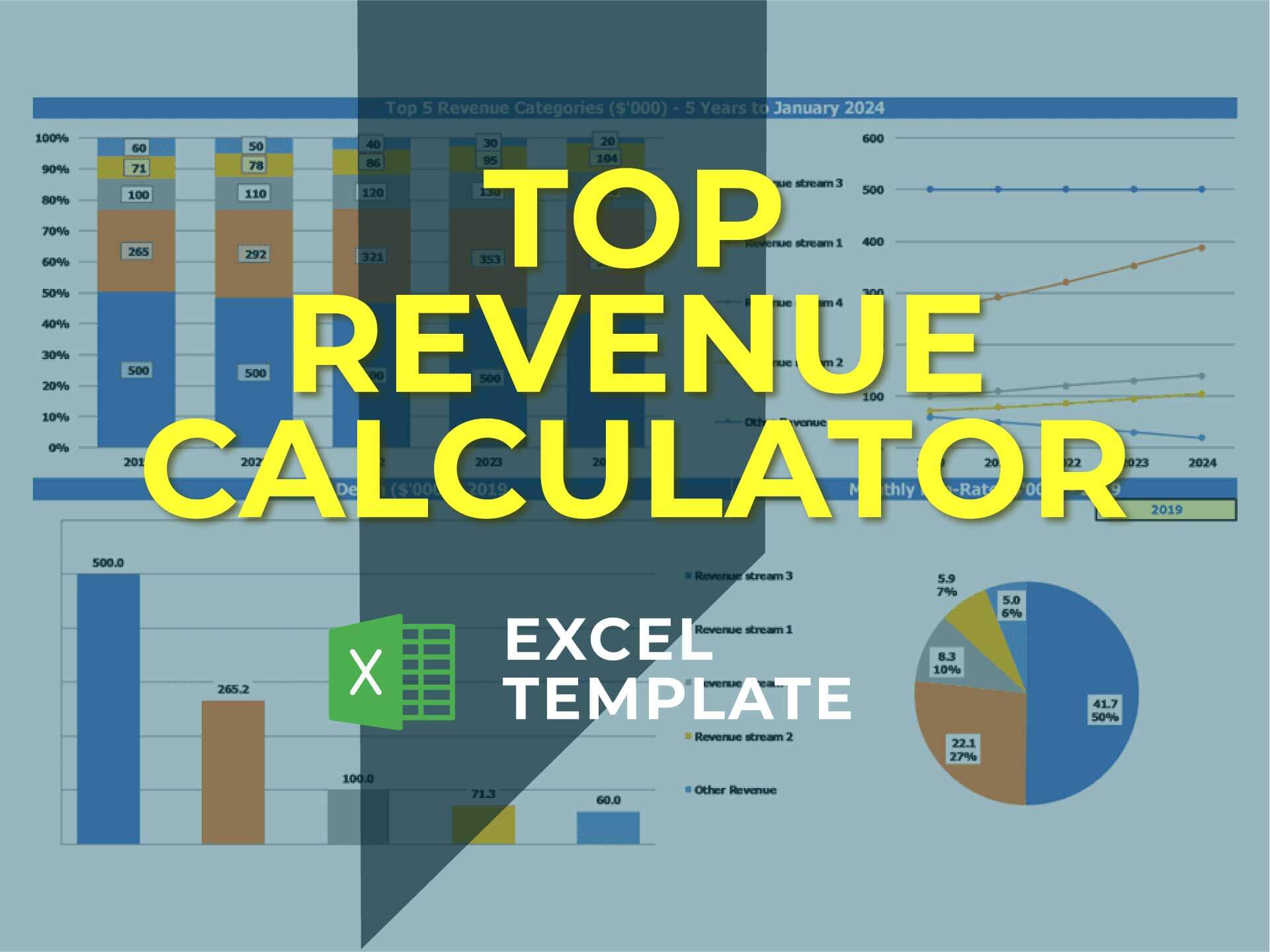 TOP Revenue Calculator Excel Template – DashboardsEXCEL.com