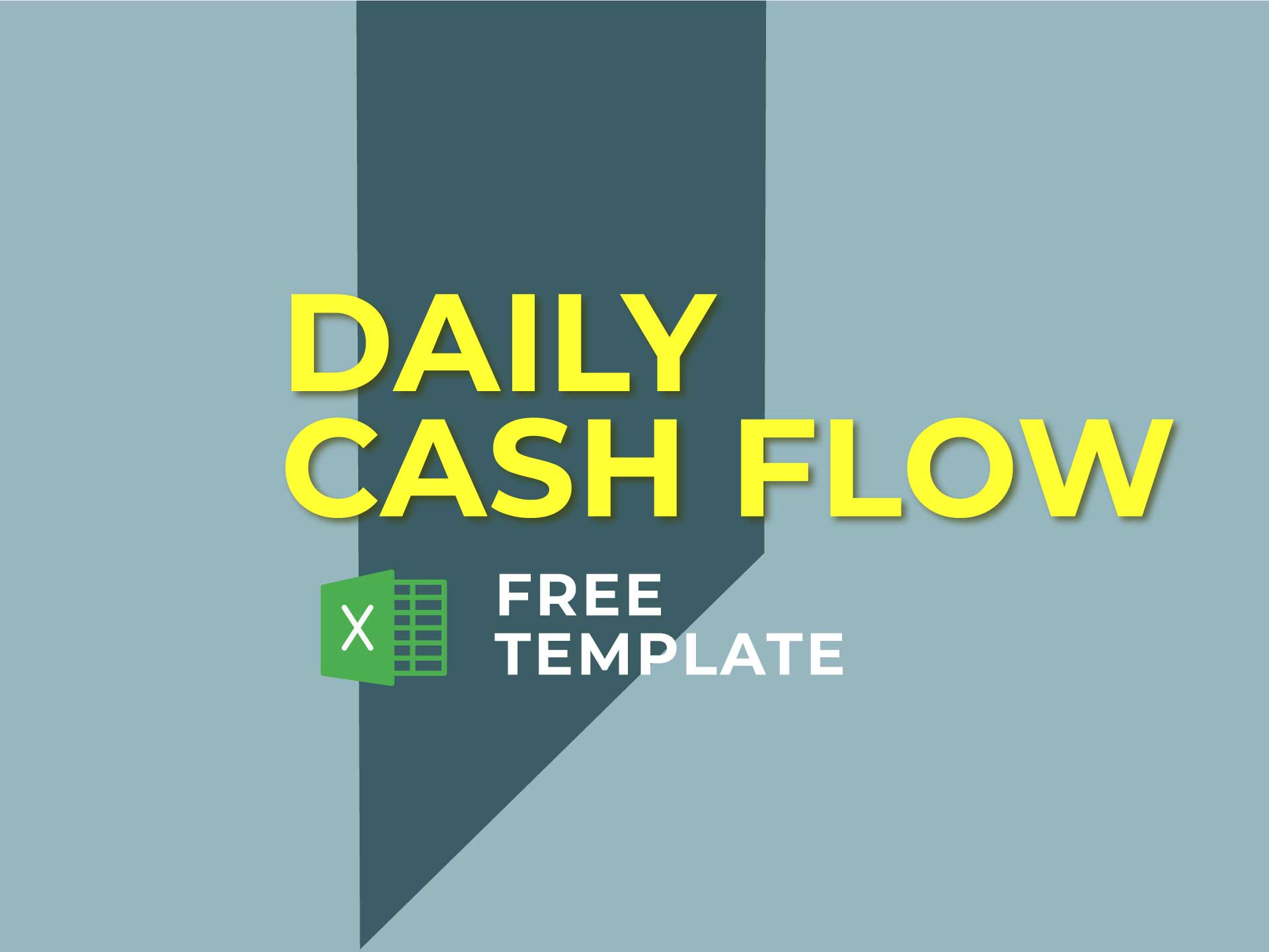 Daily Cash Flow Excel Template: Get Organized & Control Your Finances ...