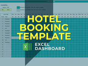 Hotel Booking Excel Template - Easy to Use Template for Hotels ...
